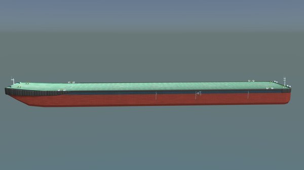 3d 3ds barge 2000dw