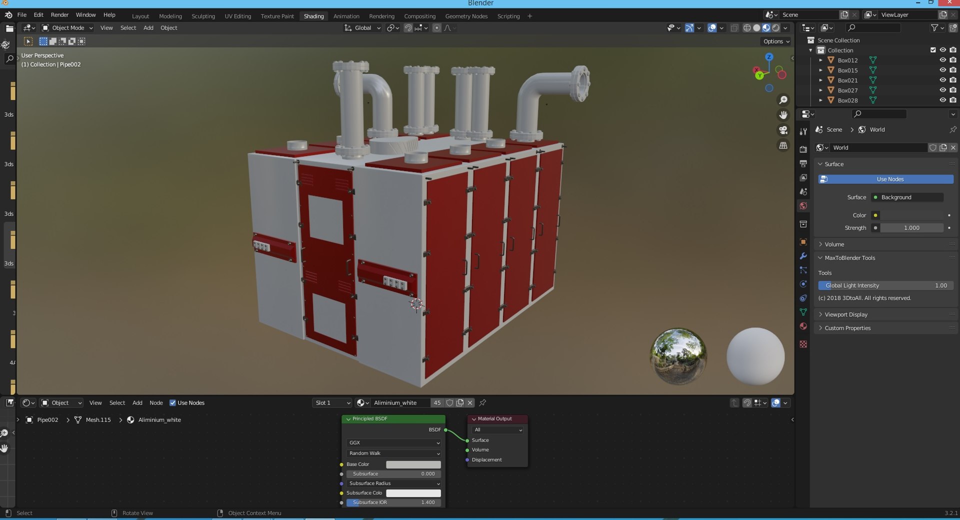 Plansifter Plansichter Grain Factory Wheat Flour Milling Machine 3D ...