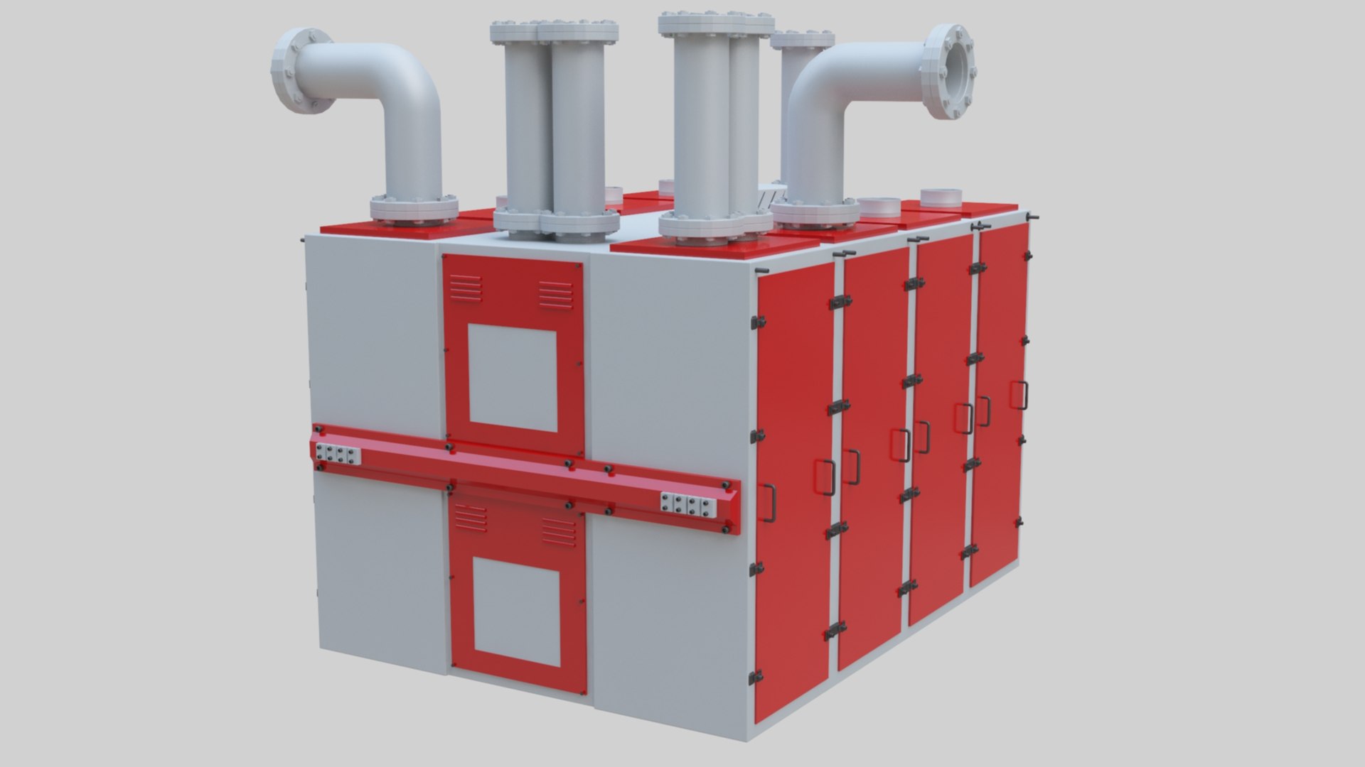 Plansifter Plansichter Grain Factory Wheat Flour Milling Machine 3D - TurboSquid 1960198