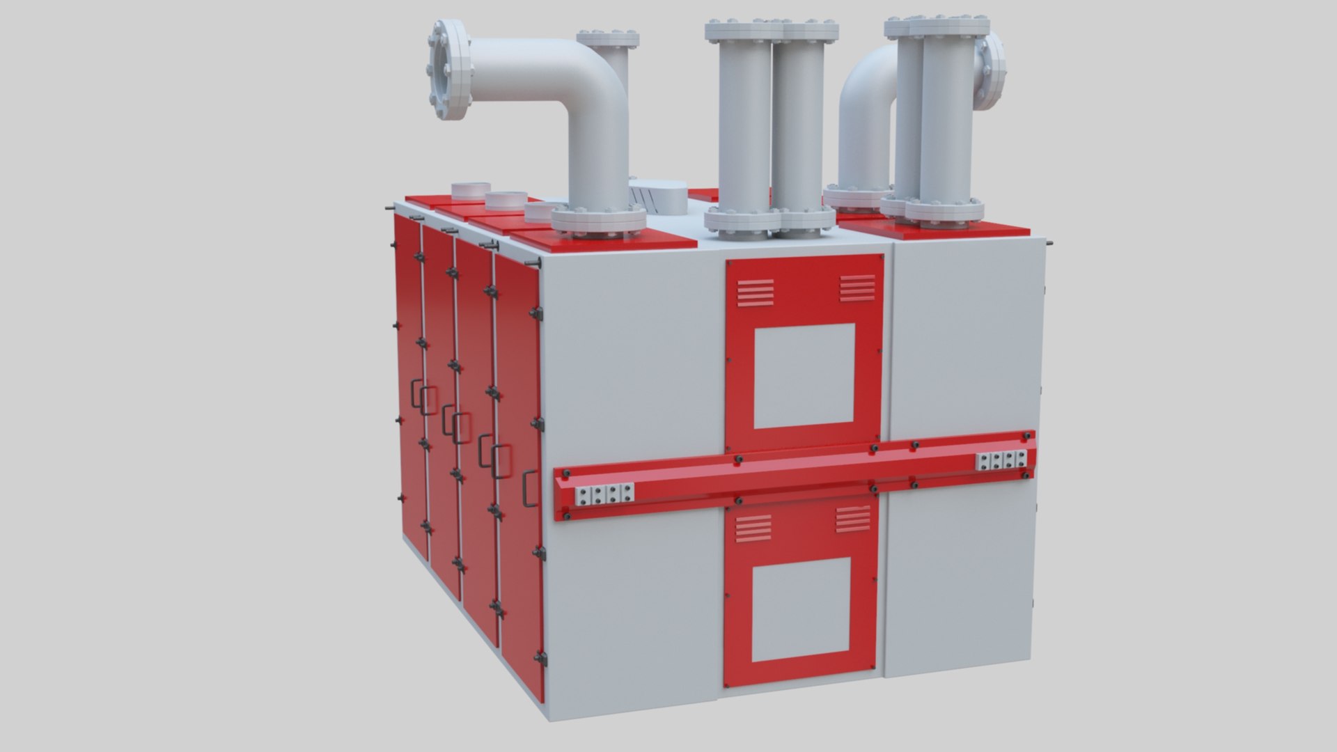 Plansifter Plansichter Grain Factory Wheat Flour Milling Machine 3D ...