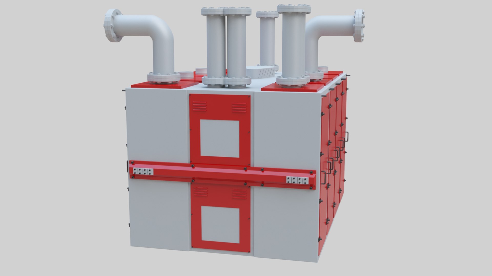 Plansifter Plansichter Grain Factory Wheat Flour Milling Machine 3D ...