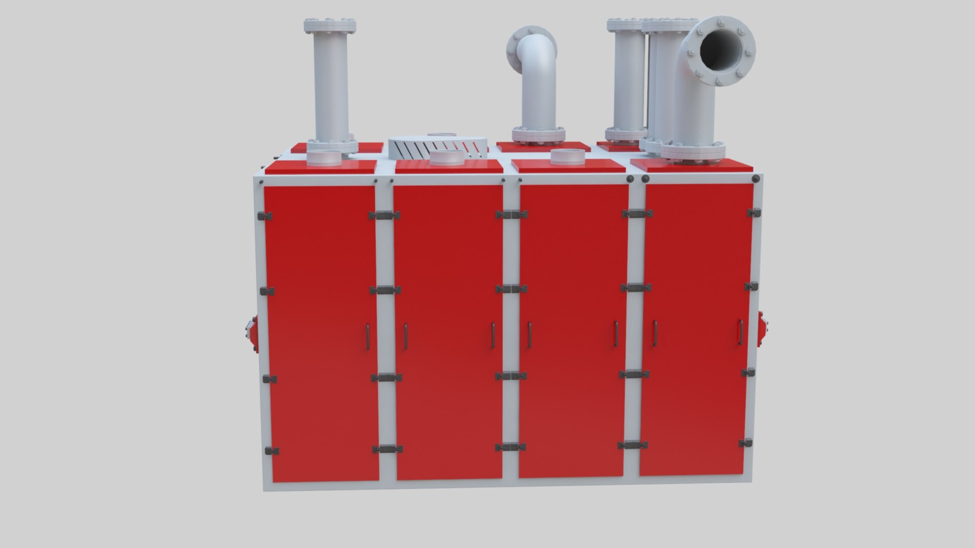 Plansifter Plansichter Grain Factory Wheat Flour Milling Machine 3D - TurboSquid 1960198