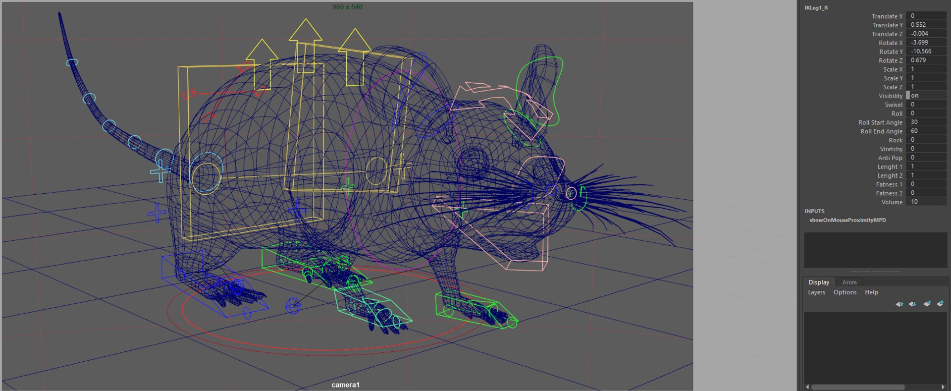 Mouse Rigged 3D Model - TurboSquid 2314287