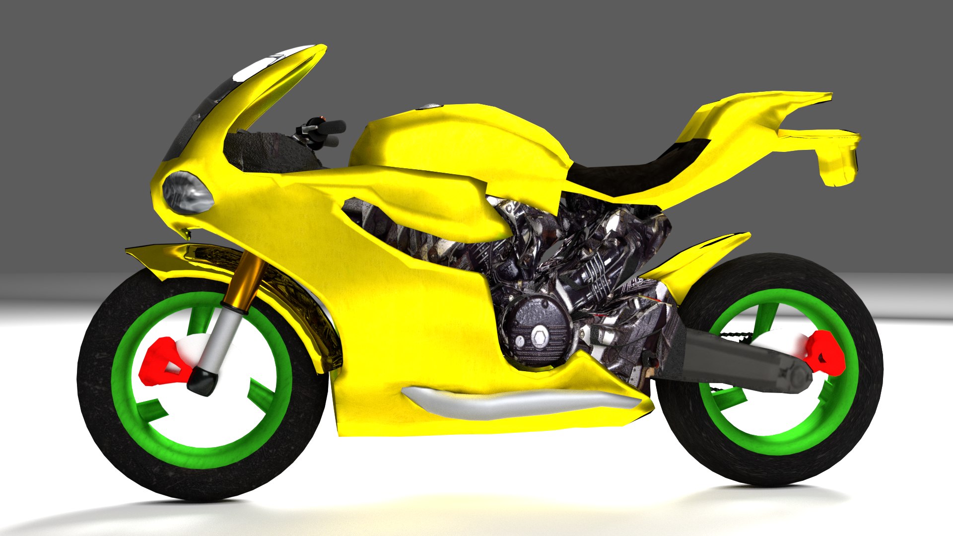 Superbike 3D Model - TurboSquid 1798452