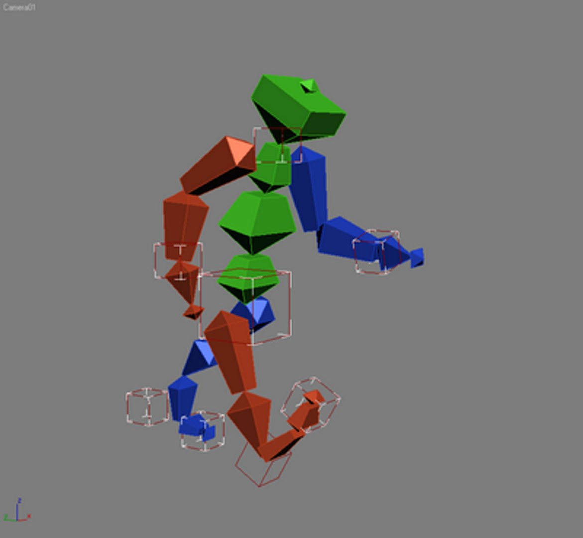 Free Simple Bones 3d Model