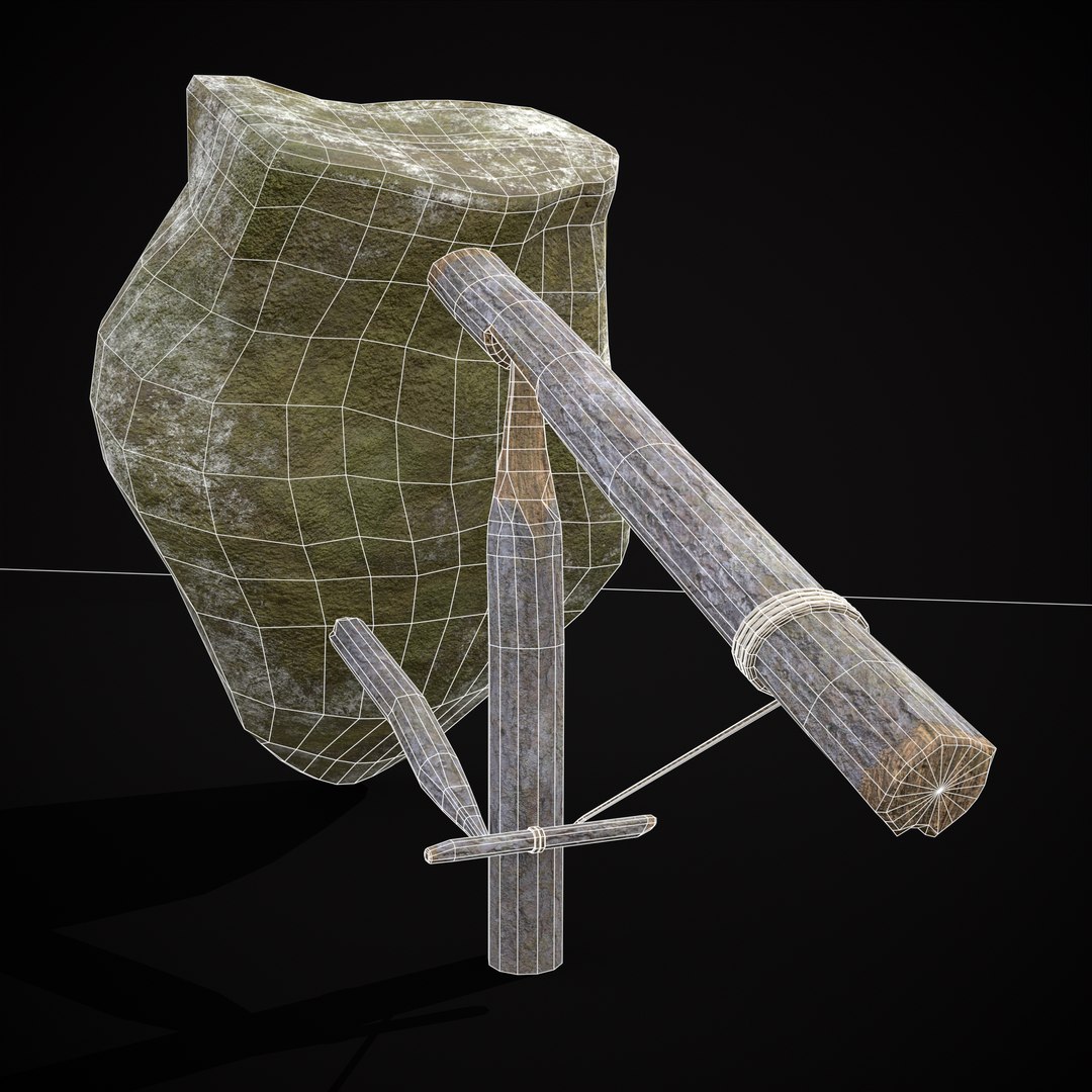 Dead Fall Trap 3D Model - TurboSquid 2092254