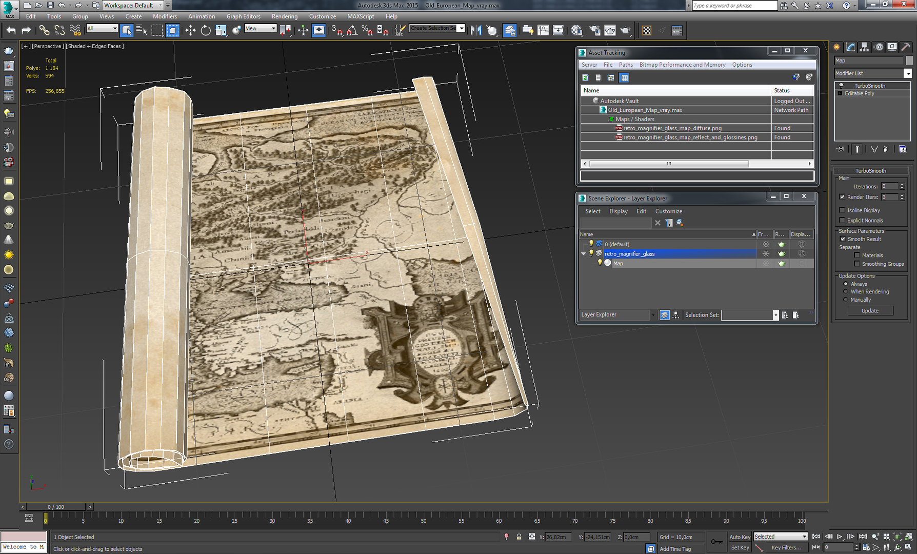 3D model old european mapped - TurboSquid 1222962