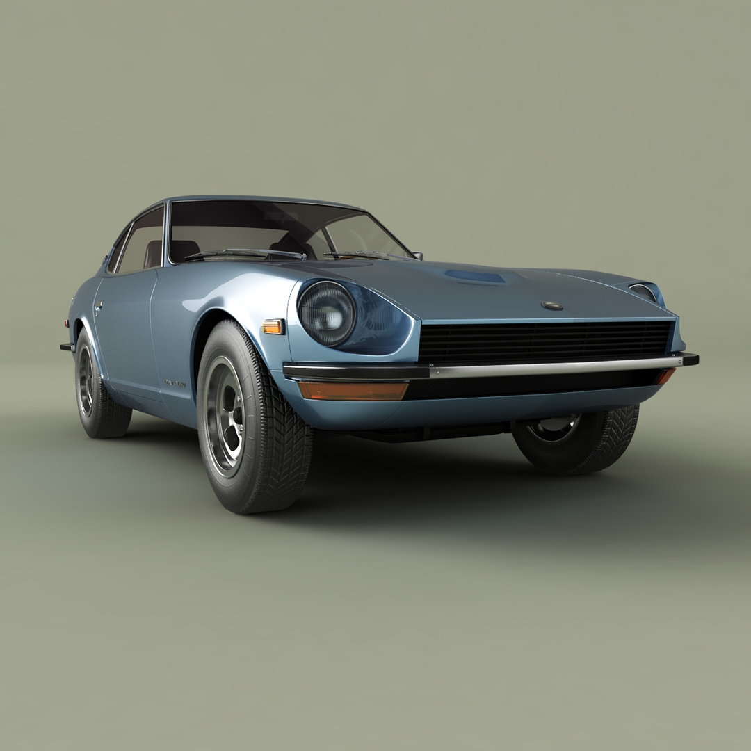 3D 1969 datsun 240z z model - TurboSquid 1213995