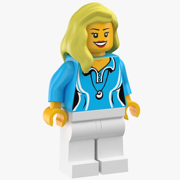 Modello 3D Lego femminile - TurboSquid 1353266