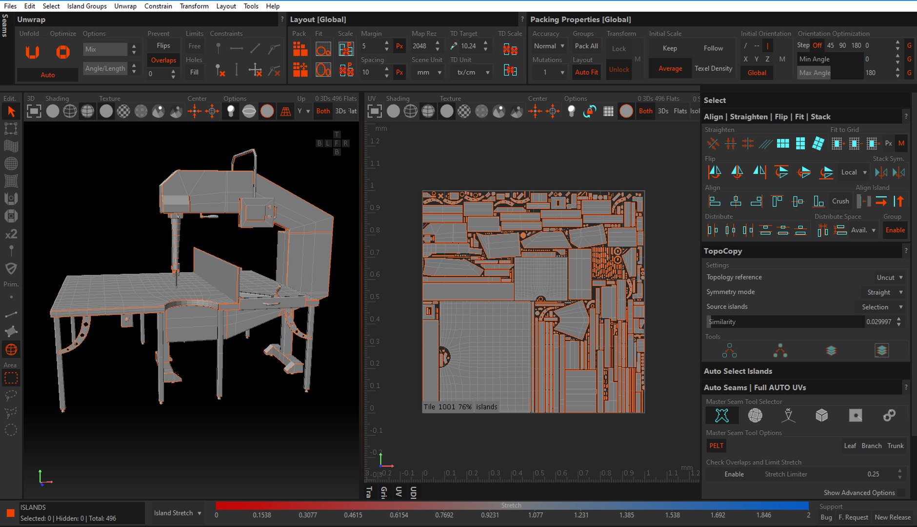 3D Model Fabric Cutting Machine - TurboSquid 2161462