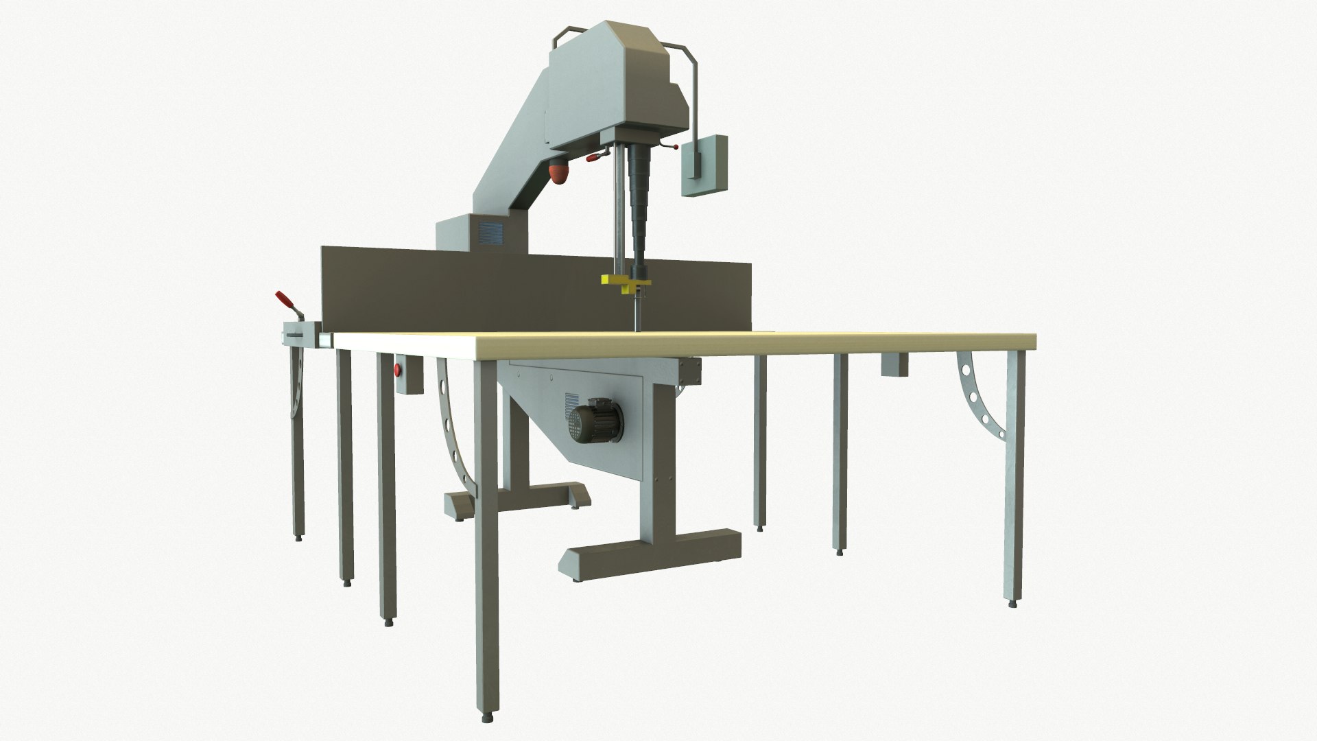 3D Model Fabric Cutting Machine - TurboSquid 2161462