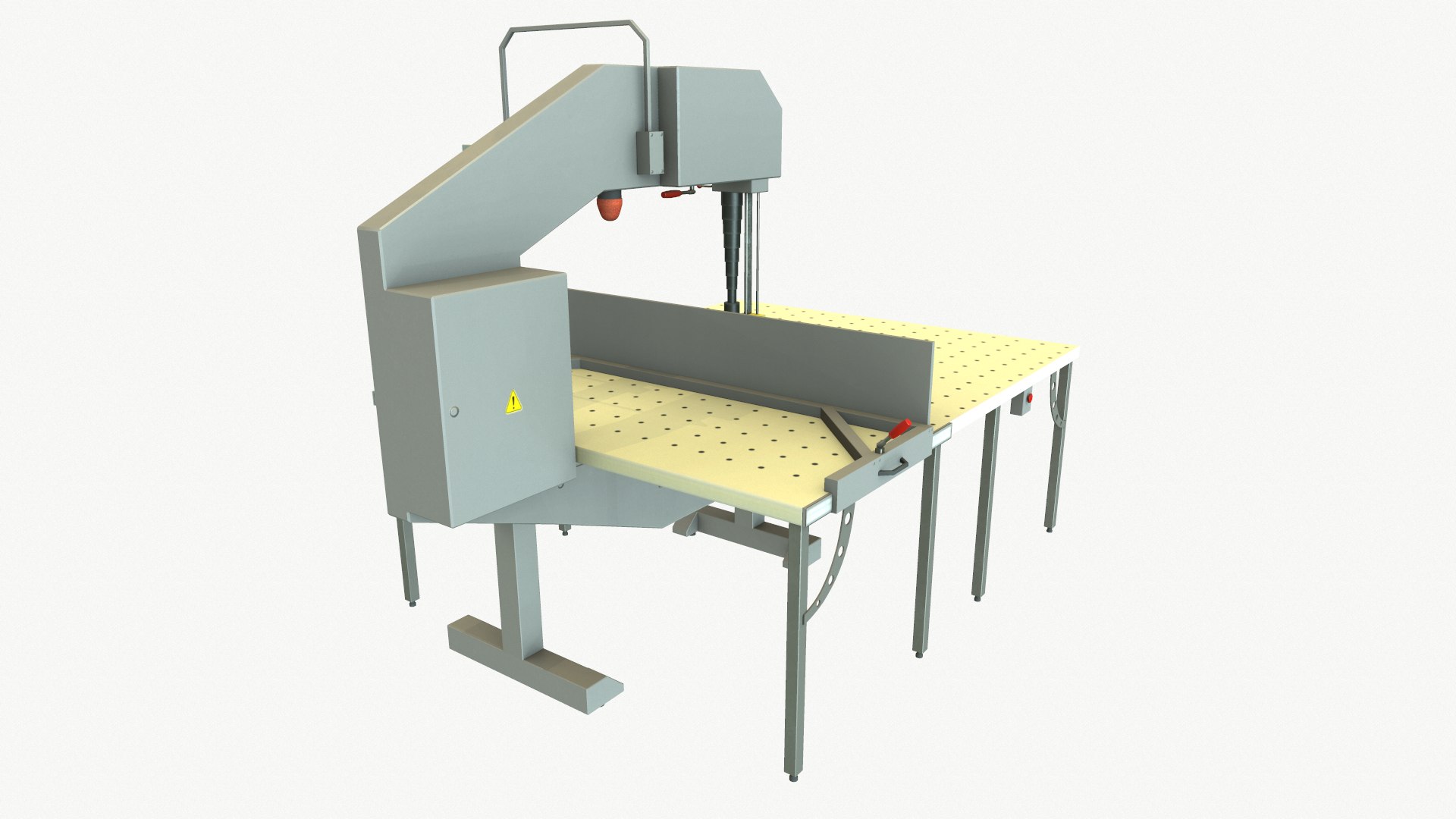 3D Model Fabric Cutting Machine - TurboSquid 2161462