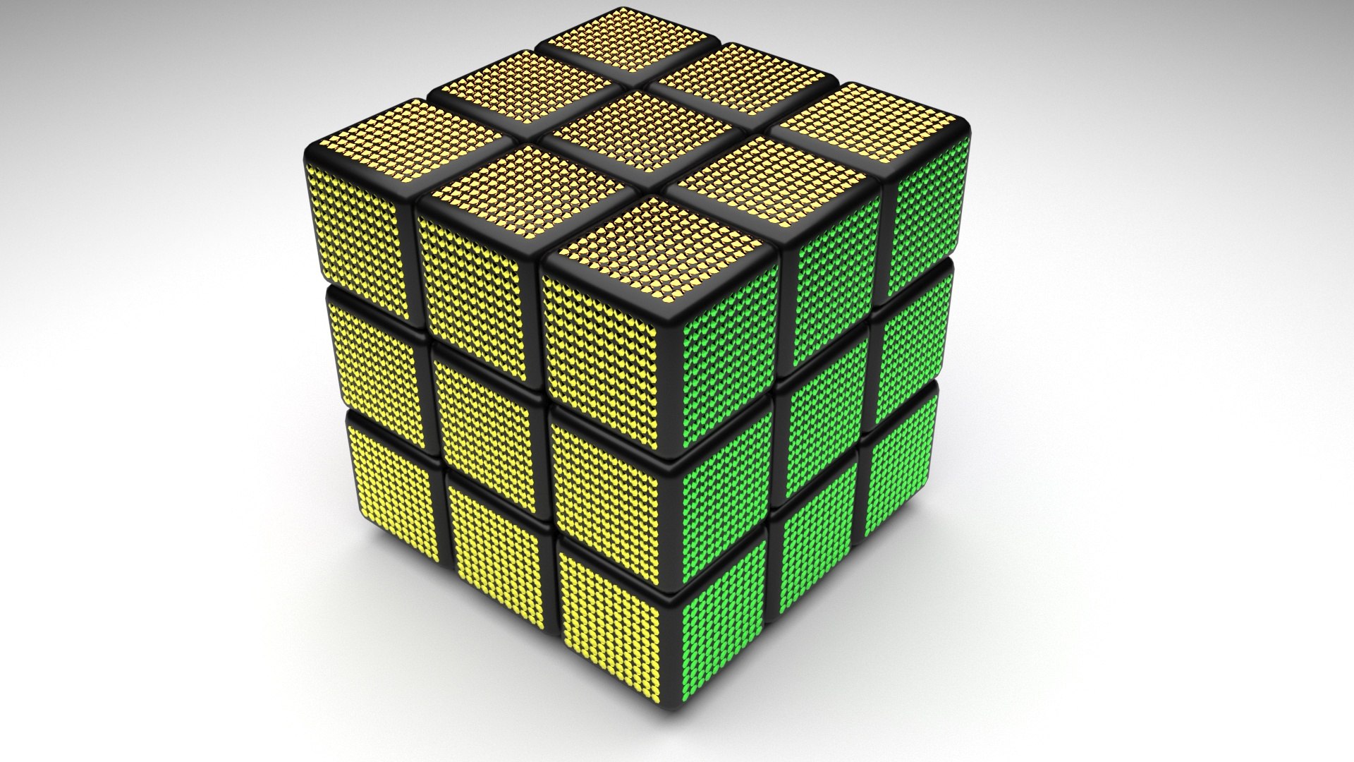 Crystal Rubiks Cube 3D - TurboSquid 1880439