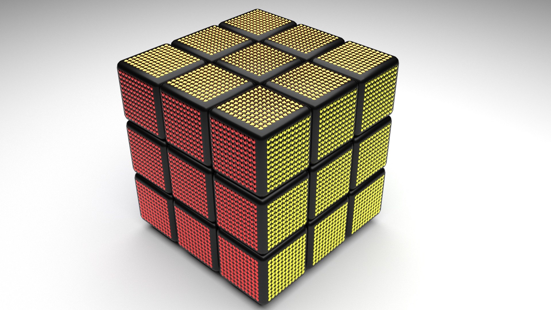 Crystal Rubiks Cube 3D - TurboSquid 1880439