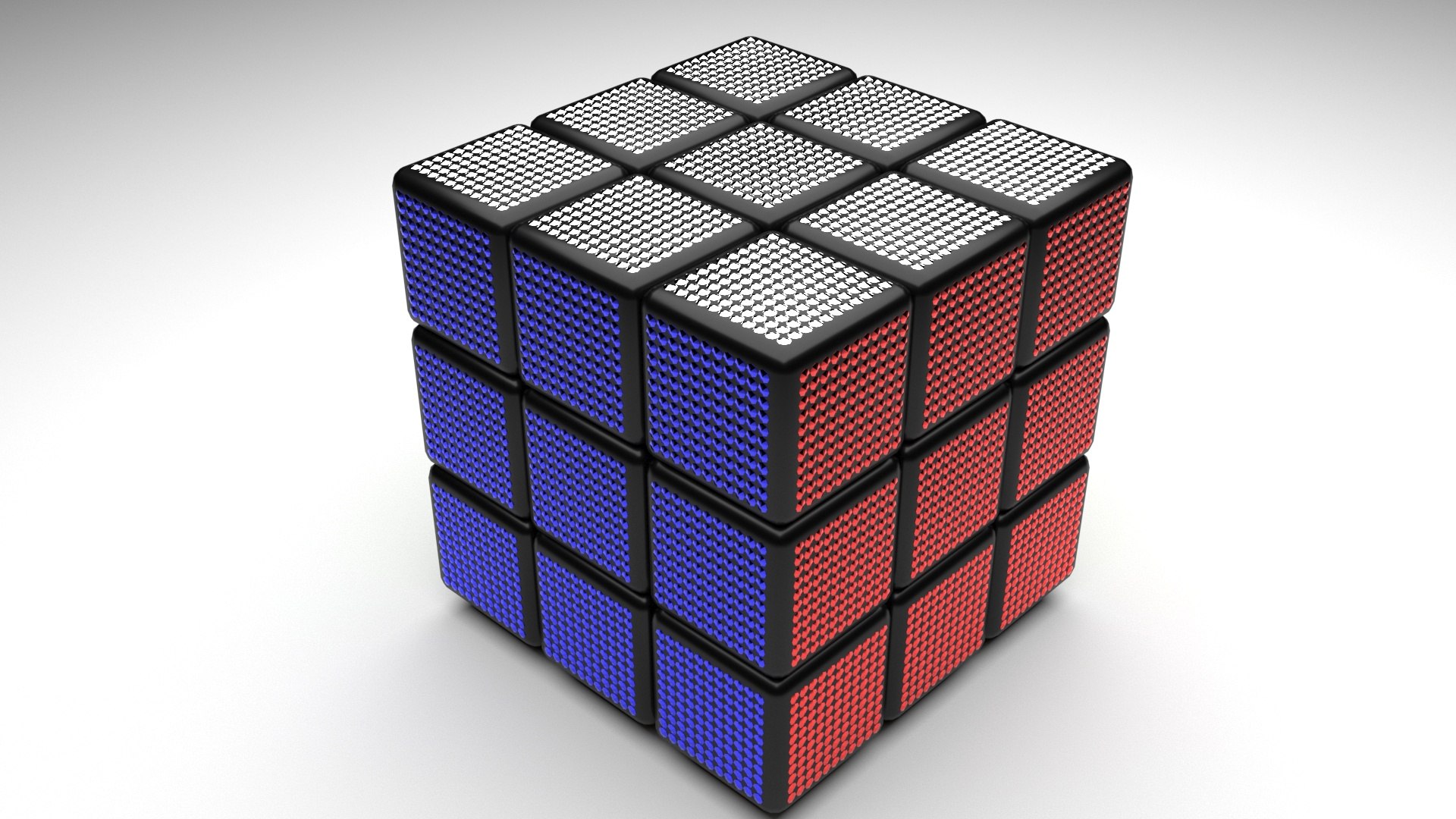 Crystal Rubiks Cube 3D - TurboSquid 1880439