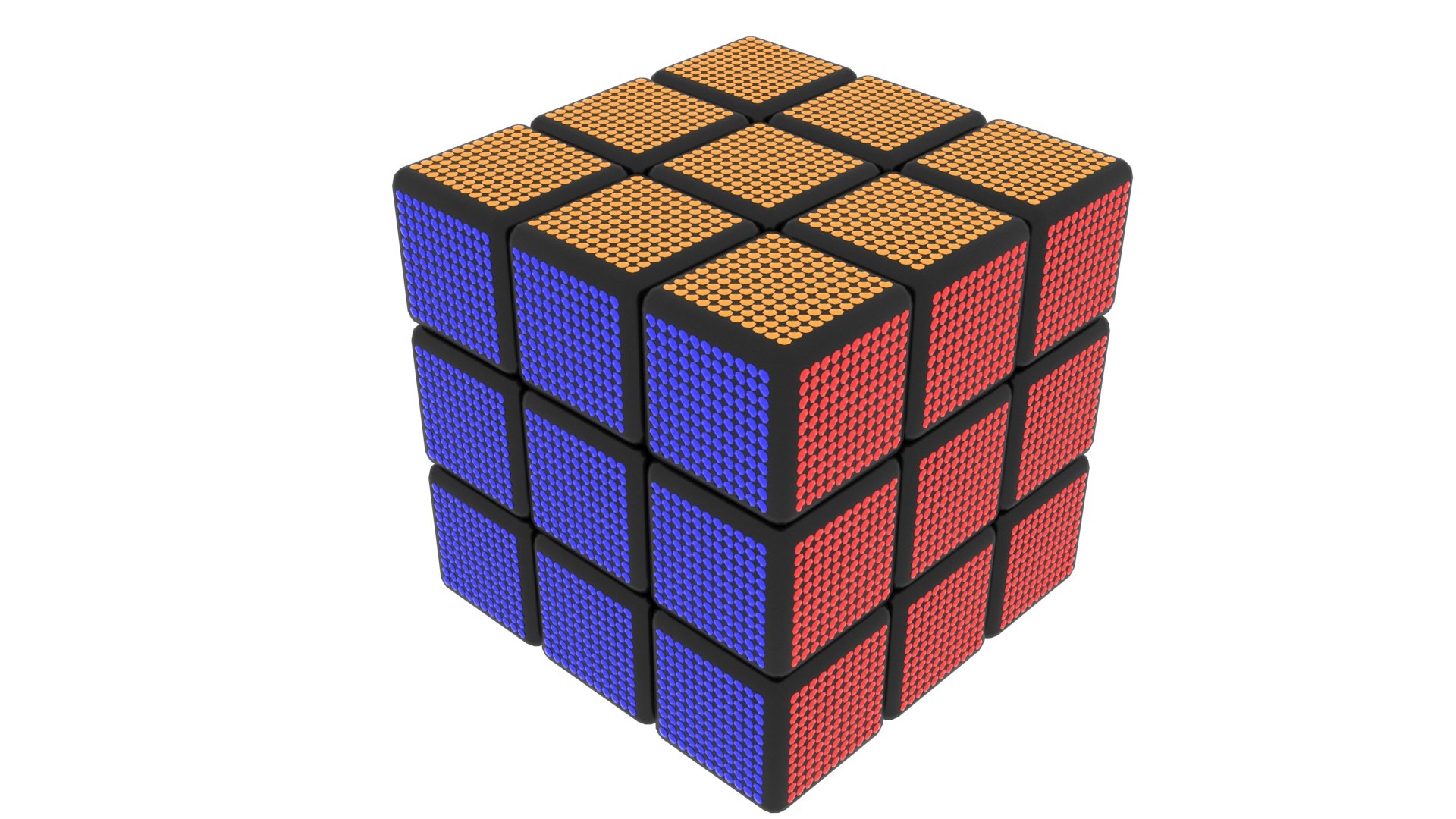 Crystal Rubiks Cube 3D - TurboSquid 1880439