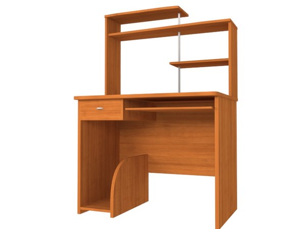 computer desk 3d model