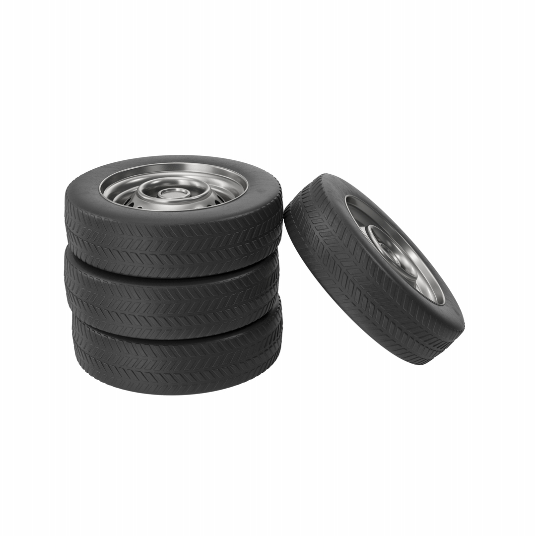 Car Tires Model - TurboSquid 2226133