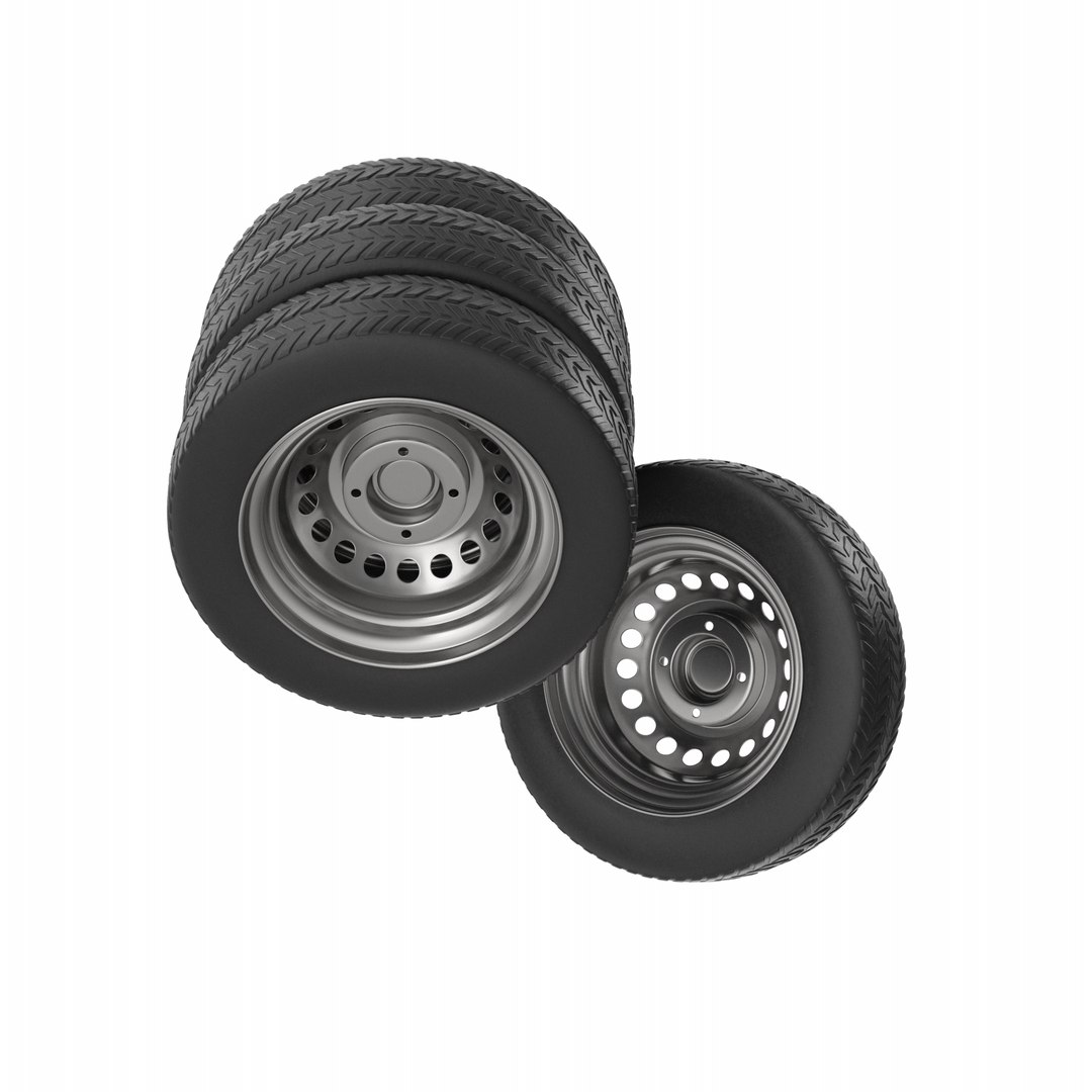 Car Tires Model - TurboSquid 2226133