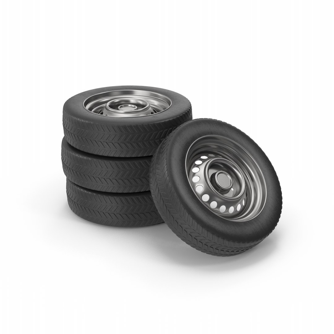 Car Tires Model - TurboSquid 2226133