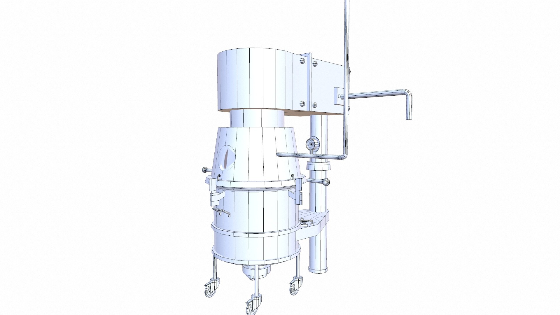 3D Model Mixer Machine - TurboSquid 2334211