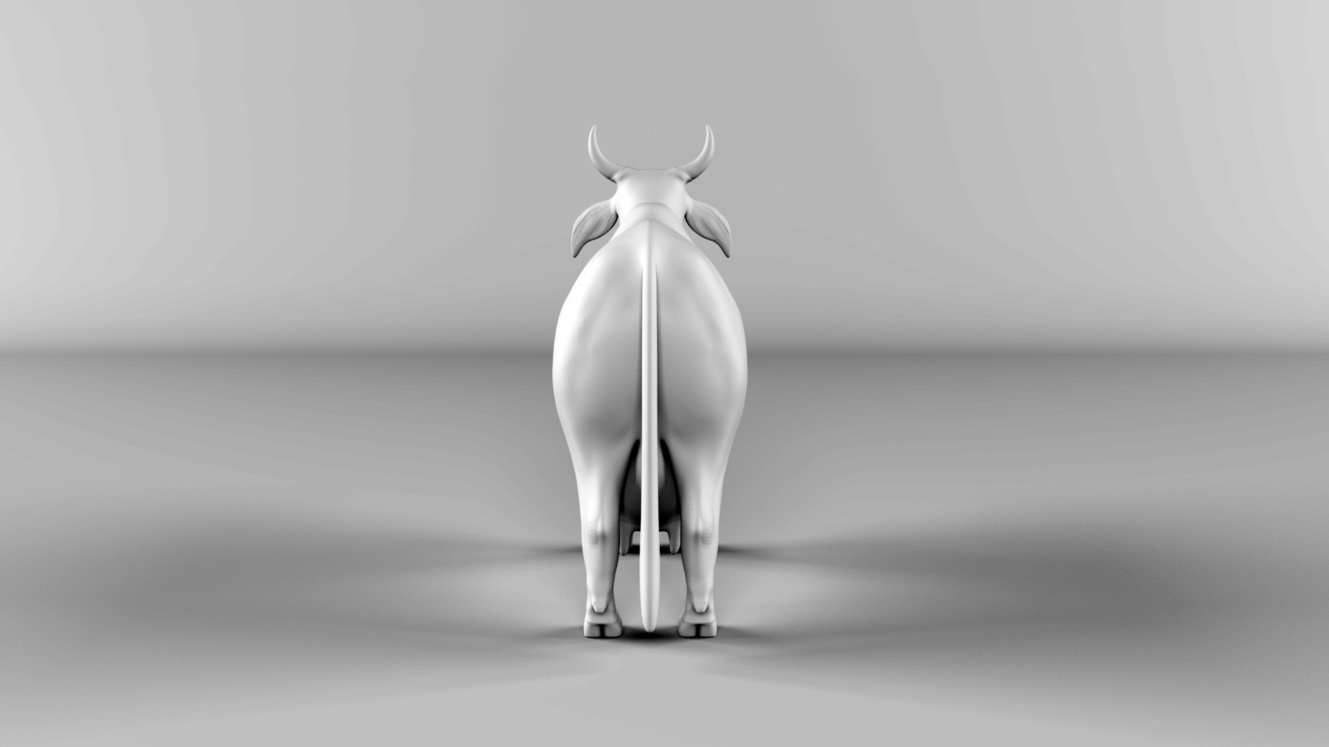 3D Brazilian Cow Nelore - TurboSquid 2156429