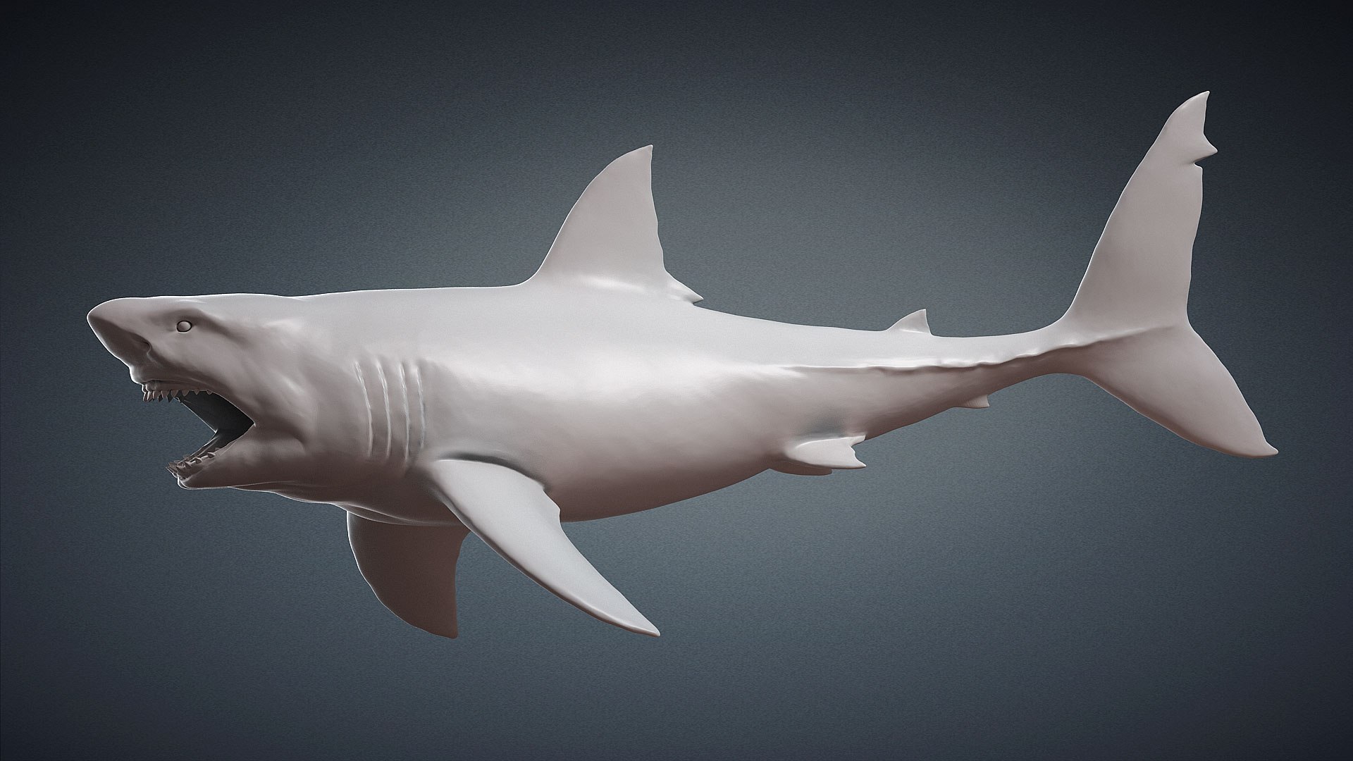 Great White Shark Attack 3D Model - TurboSquid 1713259