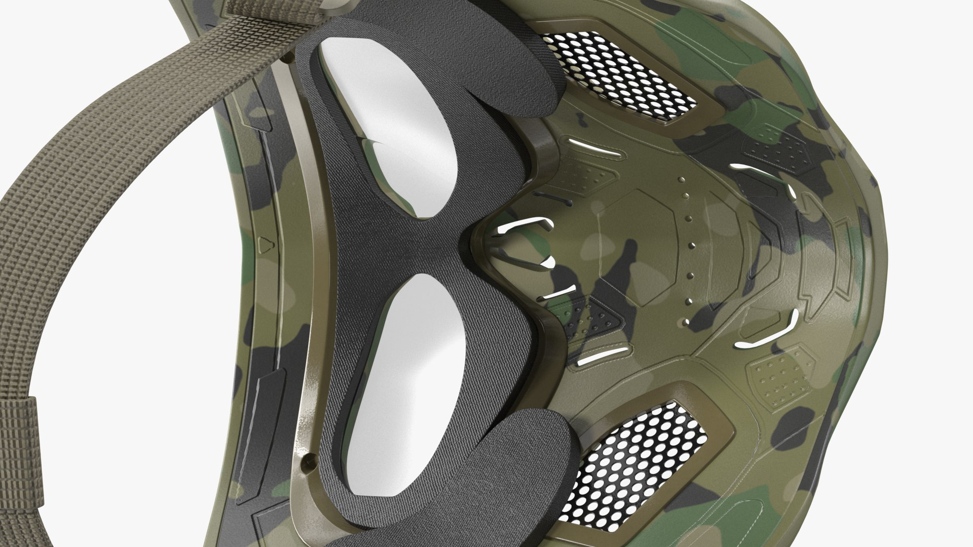 3D Tactical Mask Skull Camouflage Model - TurboSquid 2108898