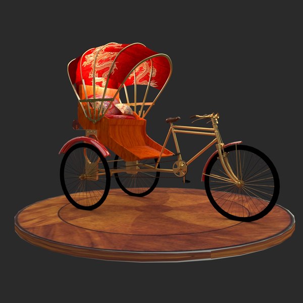modelo 3d rickshaw chino - TurboSquid 2283837