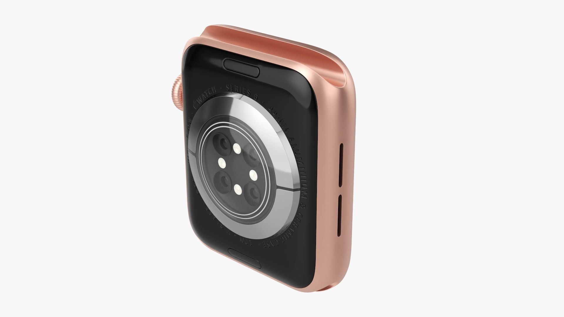 3D Apple Watch Series 6 Silicone Solo Loop Gold - TurboSquid 1733447