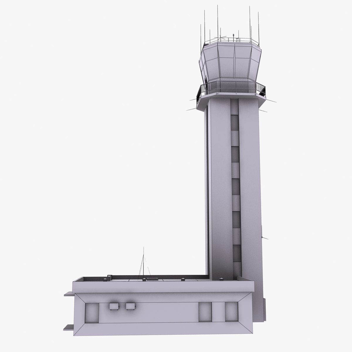 3d air traffic control tower