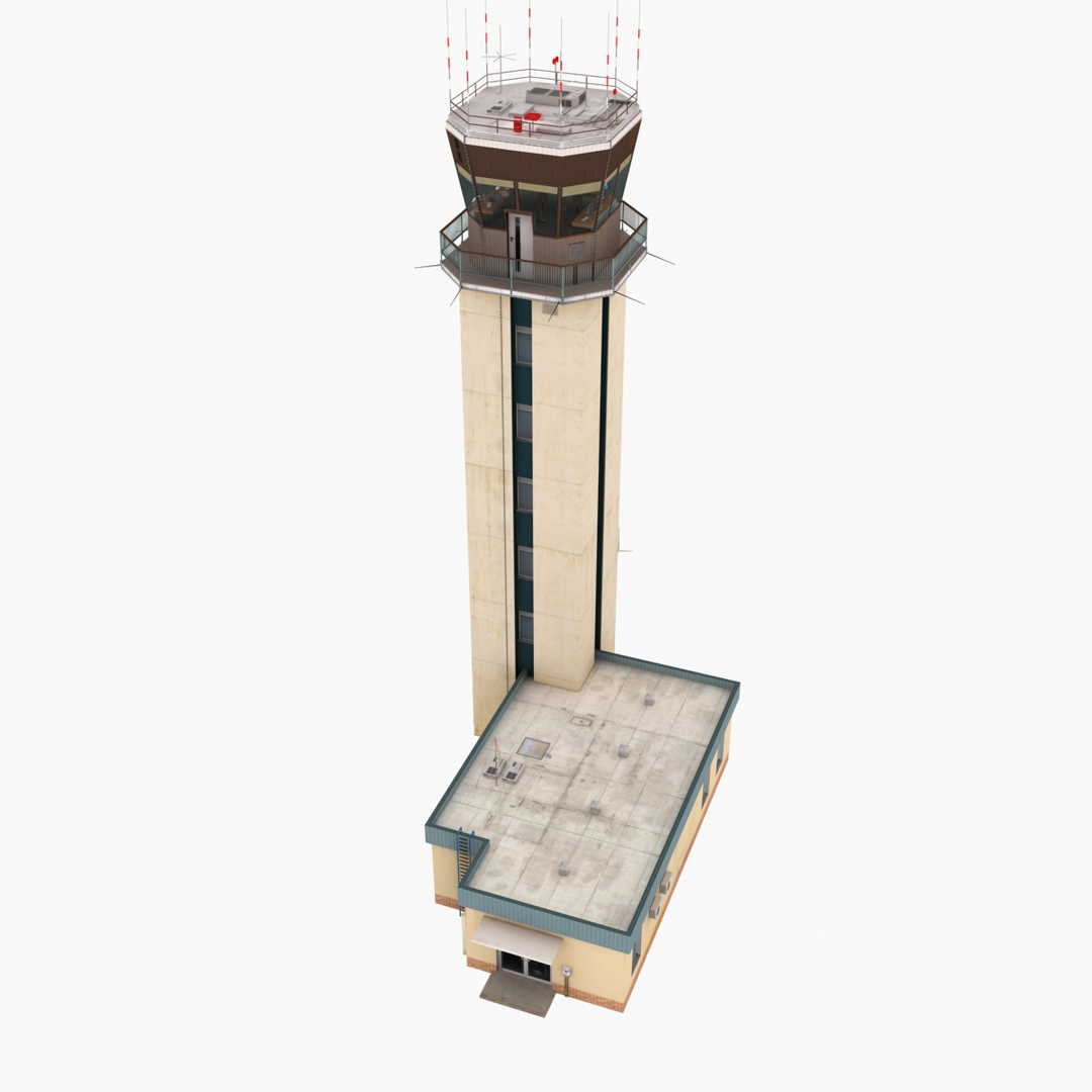 3d Air Traffic Control Tower