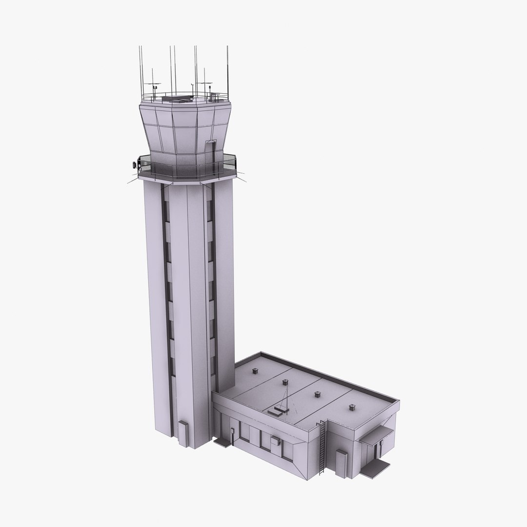 3d Air Traffic Control Tower