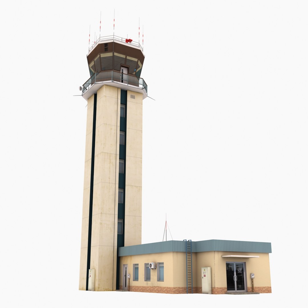 3d Air Traffic Control Tower