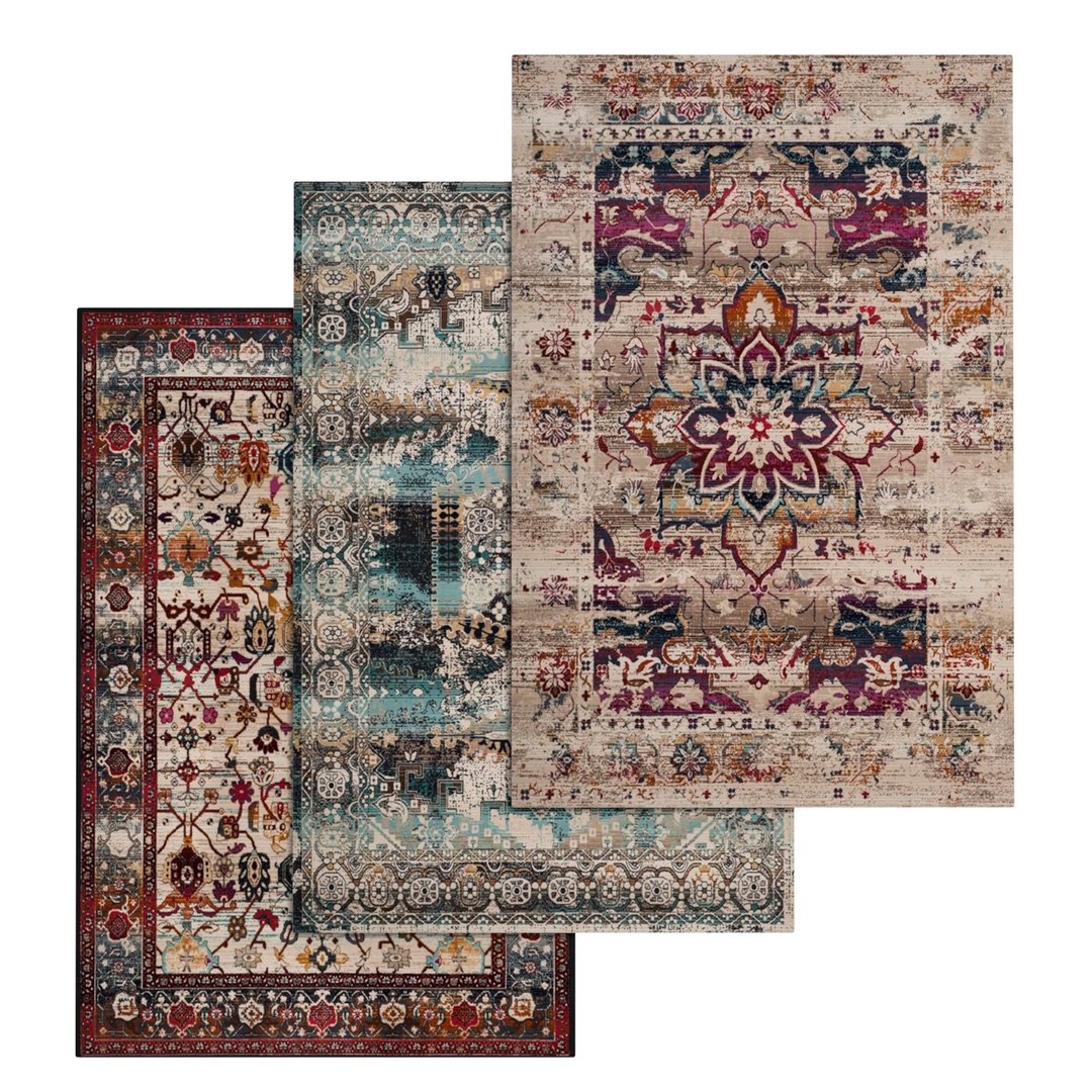 3D set rugs model - TurboSquid 1440320