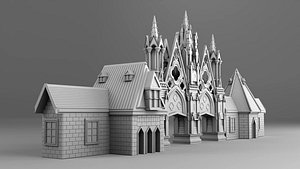 Castle STL Models for Download | TurboSquid