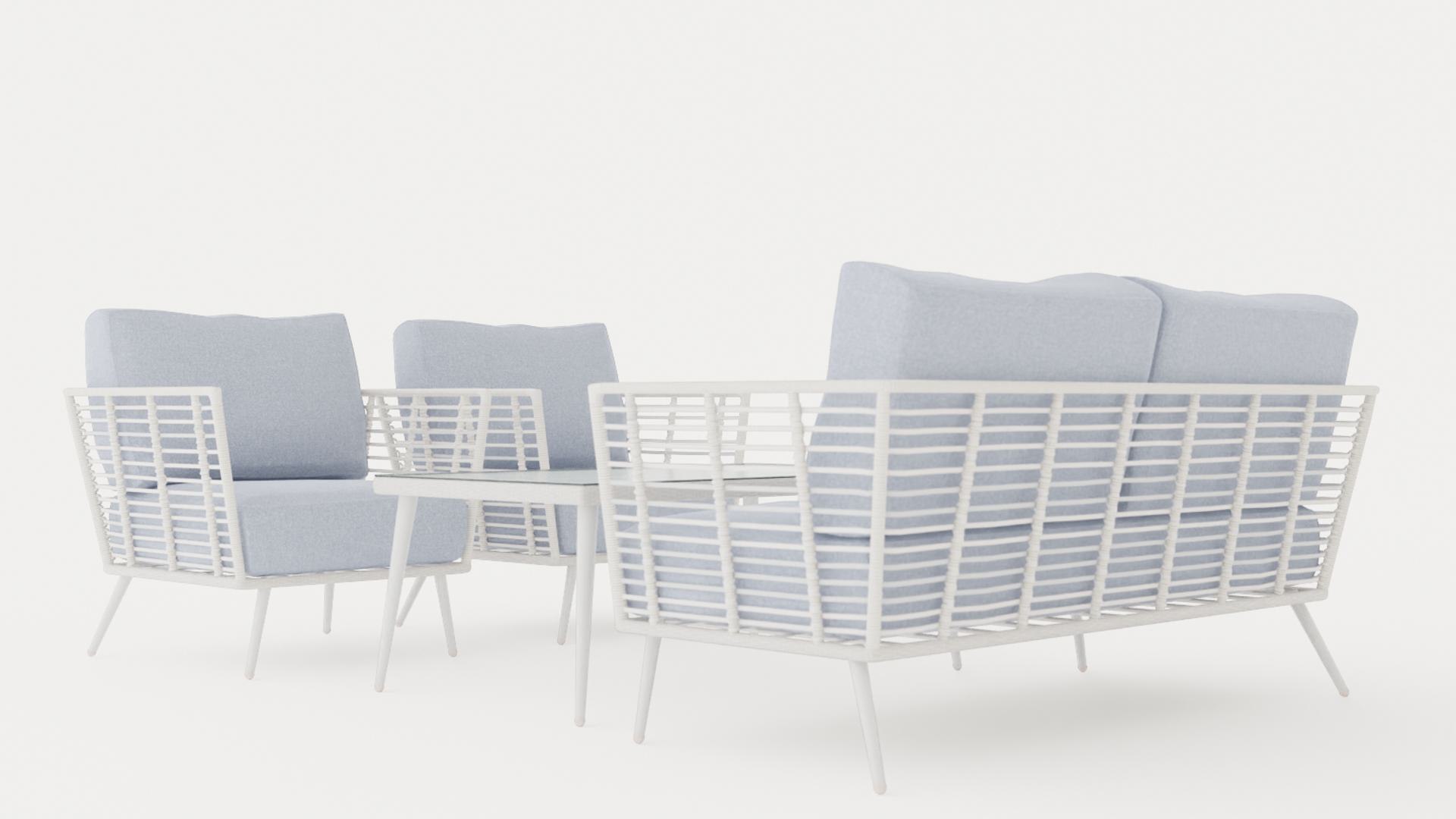 3D Bari Sofa Set - TurboSquid 2240888