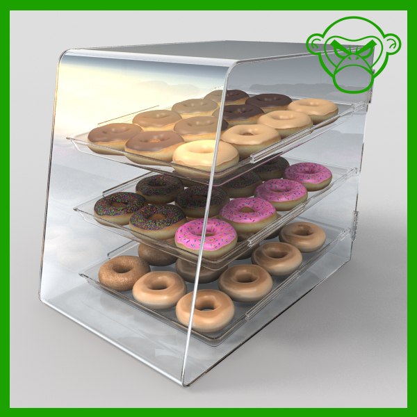 bagel displays 3d model