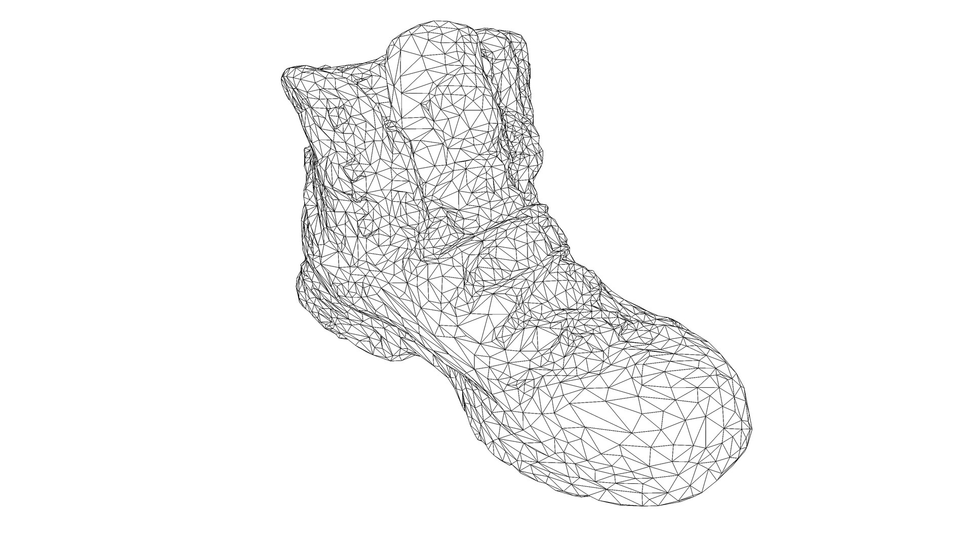 Old Hiking Boots 3D Model - TurboSquid 2199510