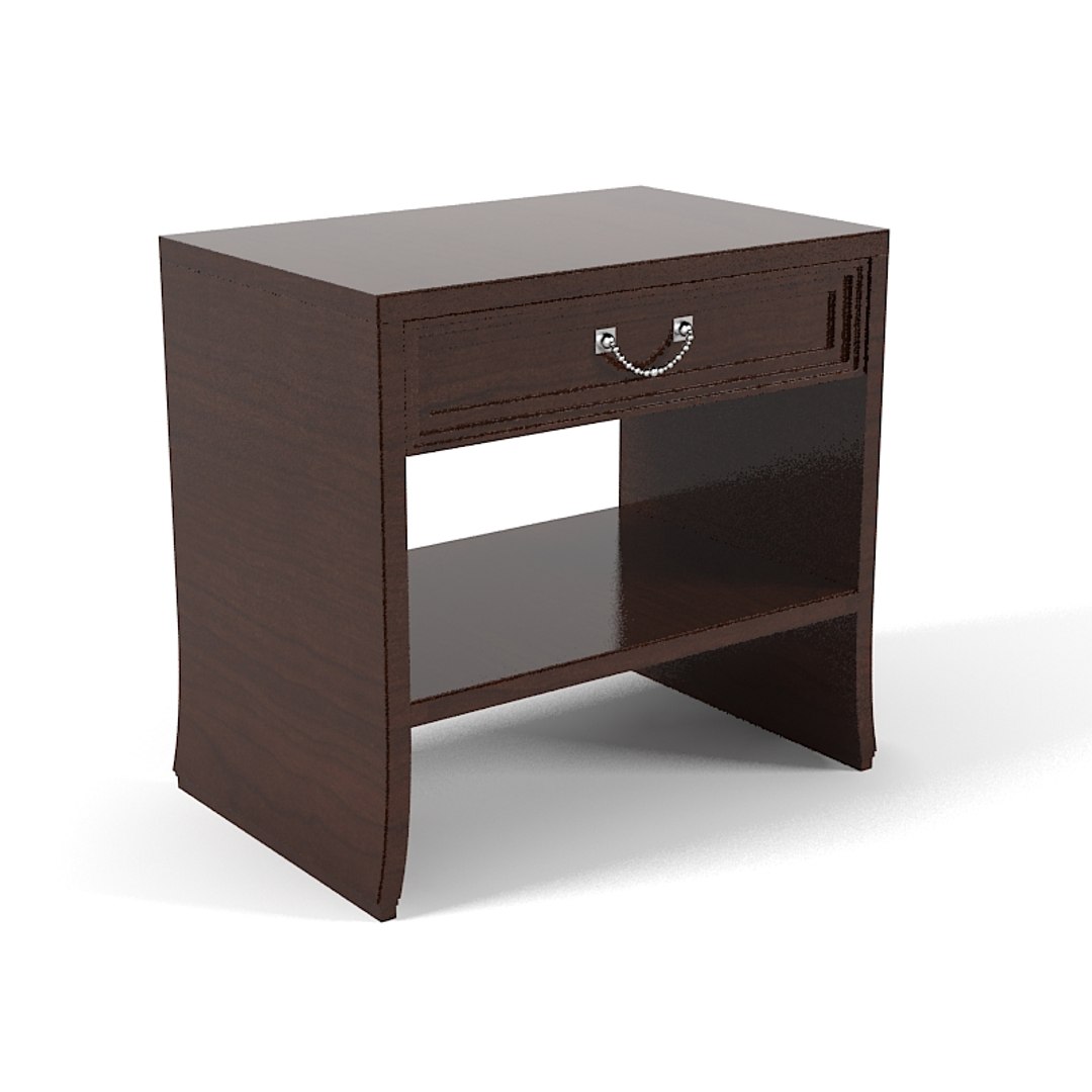 bedside table 3d model