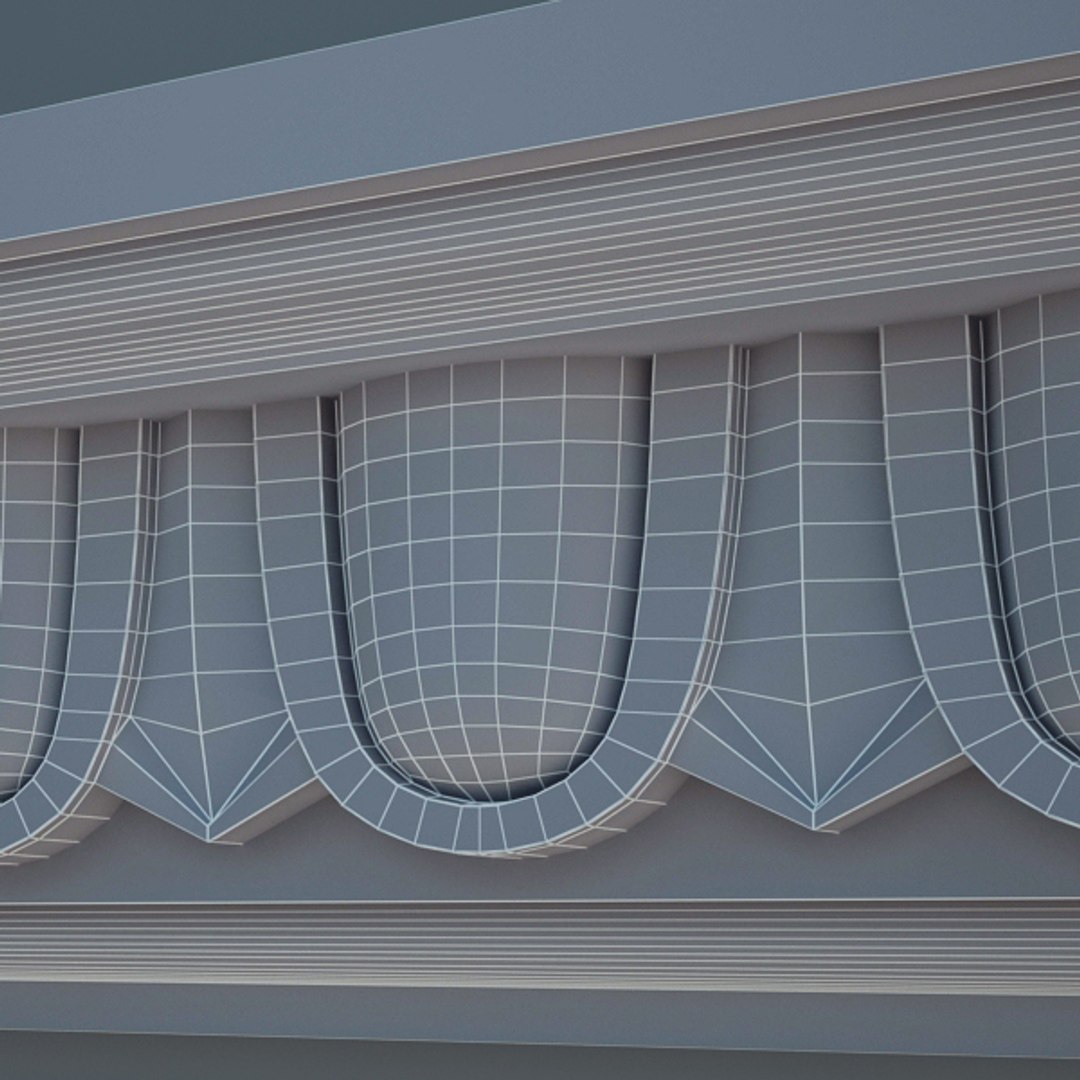 Decorate Cornice 3ds