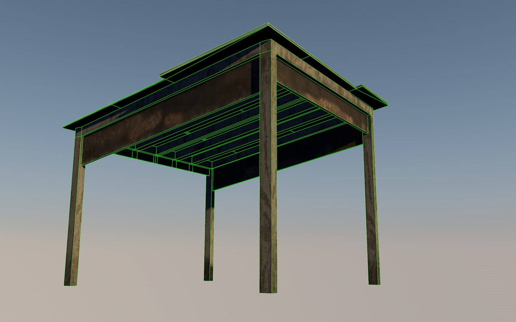 Security Post 3D Model - TurboSquid 1677317