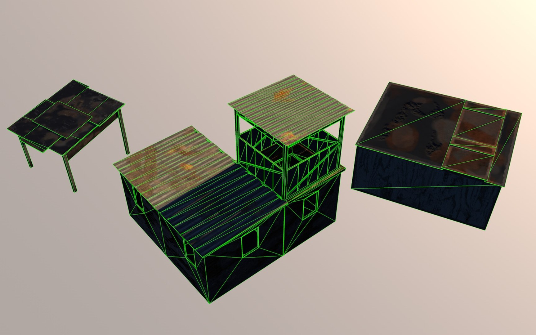 Security Post 3D Model - TurboSquid 1677317