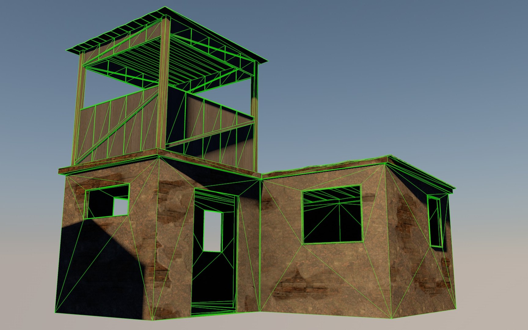 Security Post 3D Model - TurboSquid 1677317