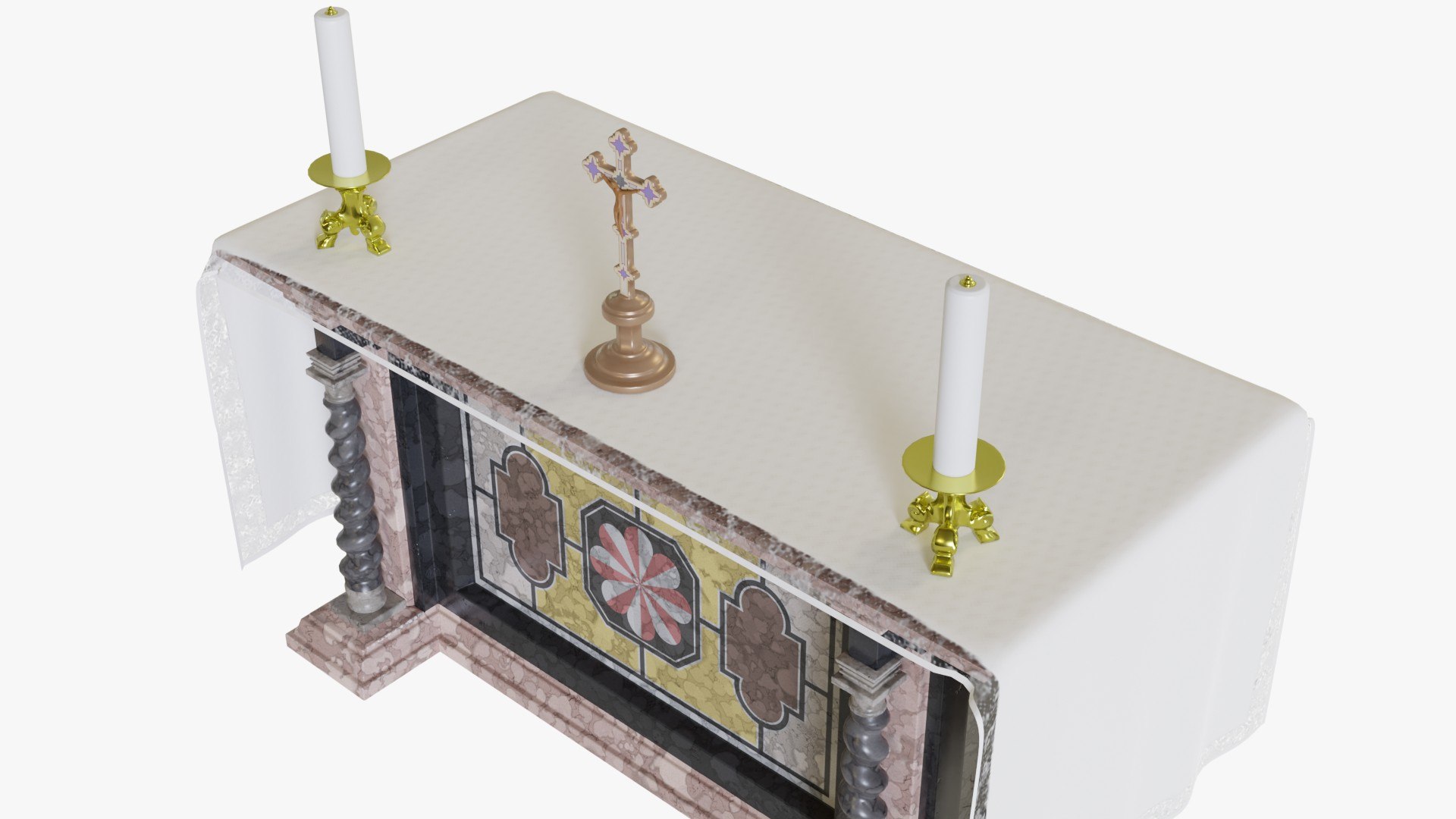 3D Altar - TurboSquid 2137336