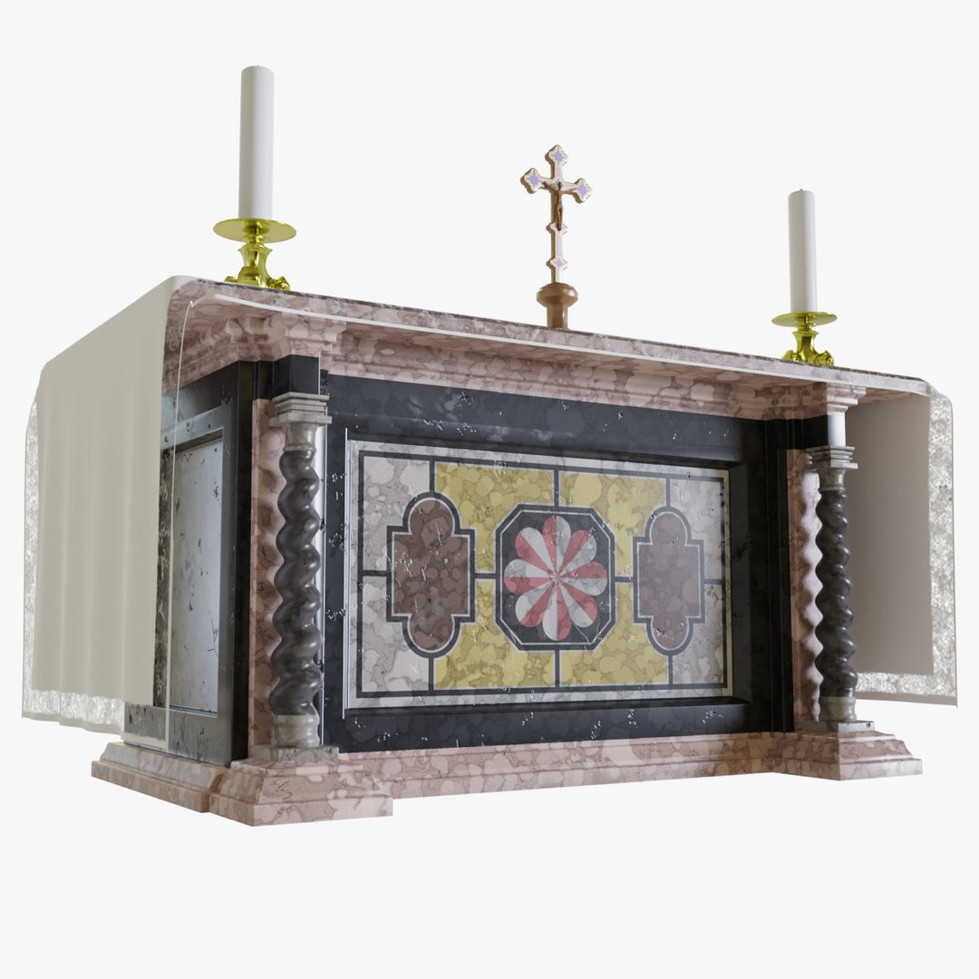 3D Altar - TurboSquid 2137336