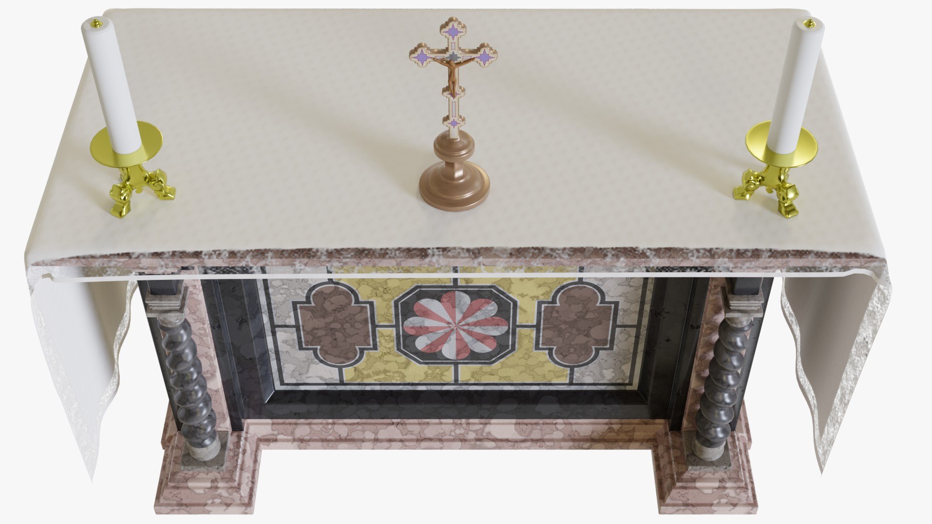 3D Altar - TurboSquid 2137336