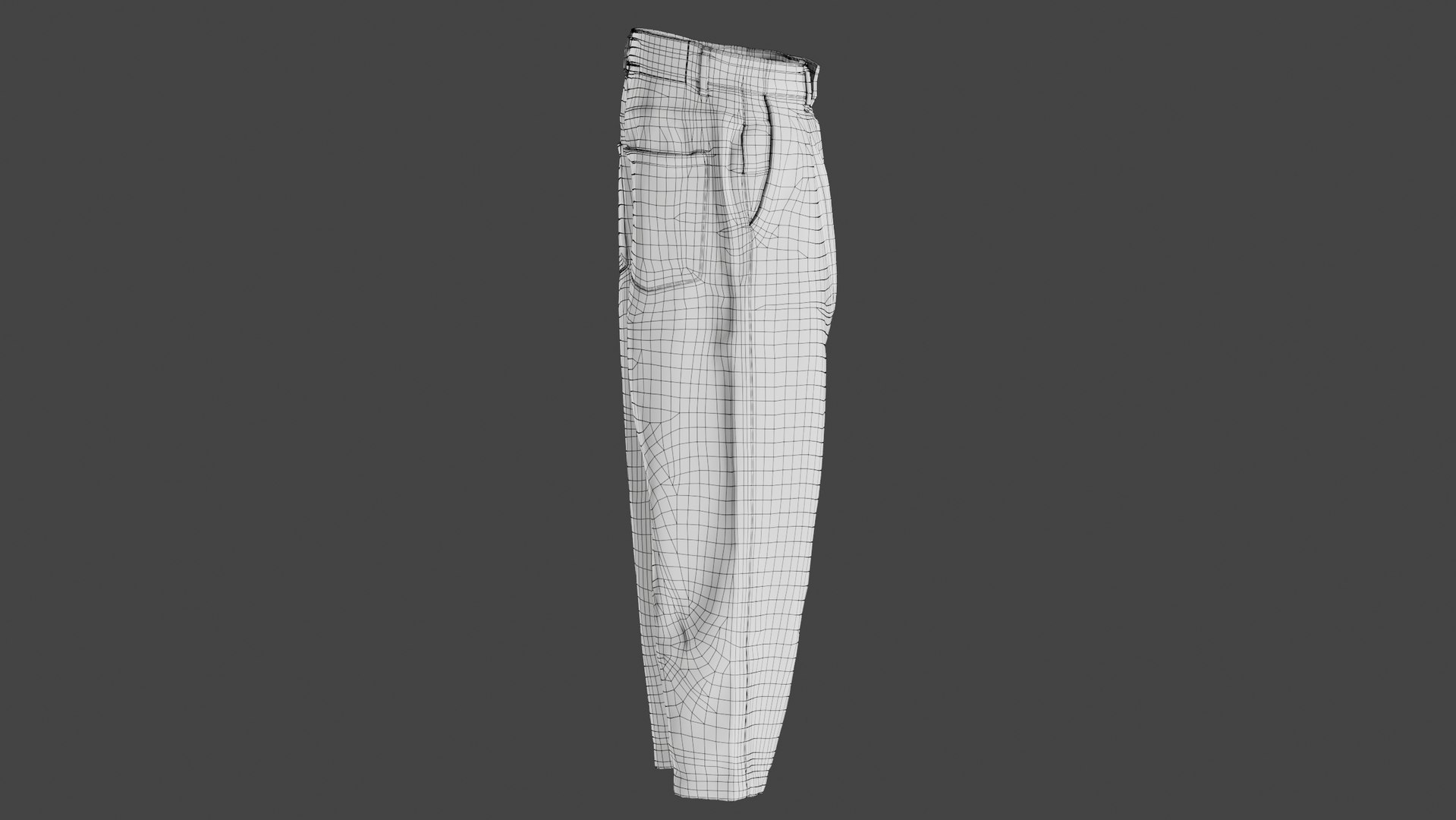 Realistic Men S Jeans 3D Model - TurboSquid 1636302