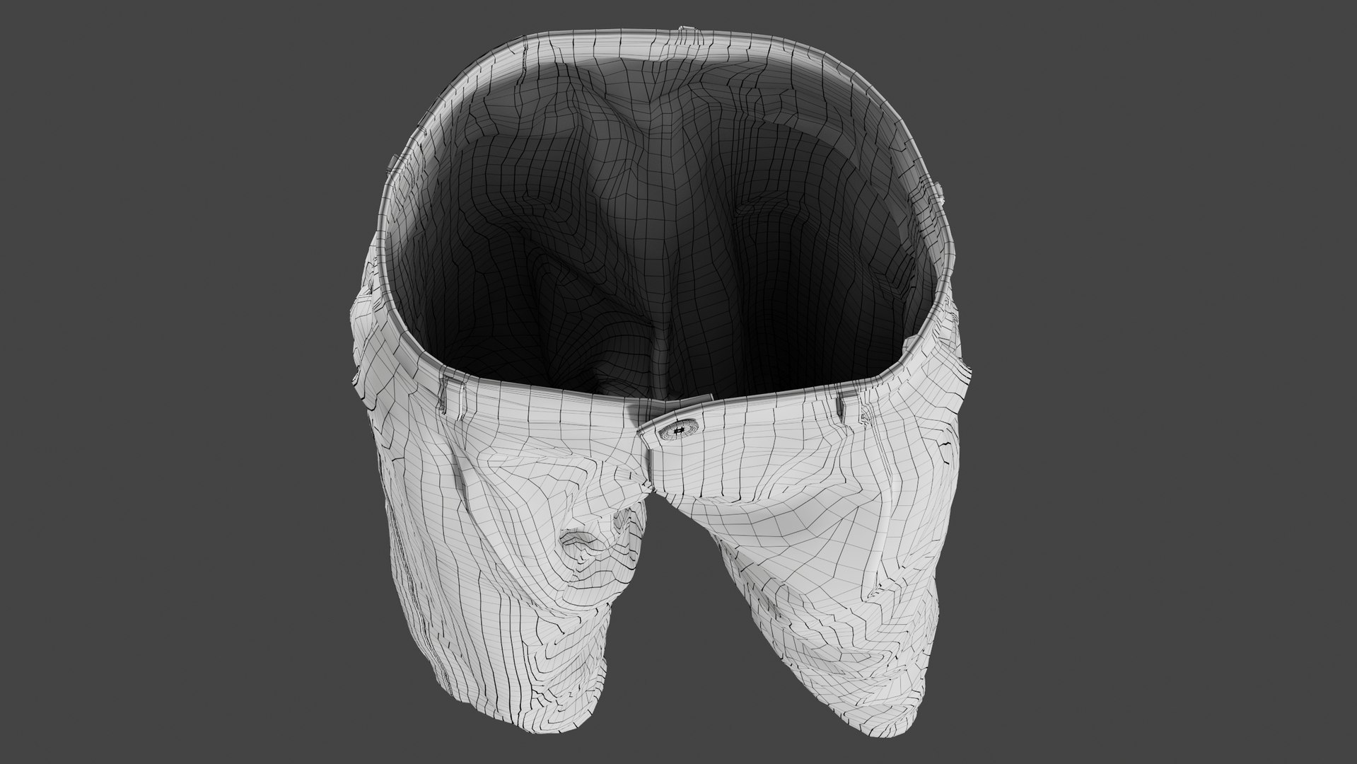 Realistic Men S Jeans 3D Model - TurboSquid 1636302
