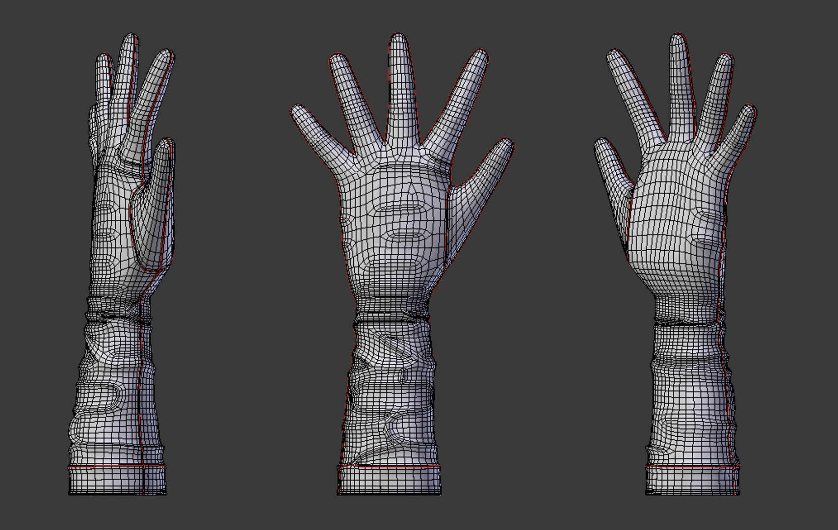 Gloves 3D model - TurboSquid 1444053